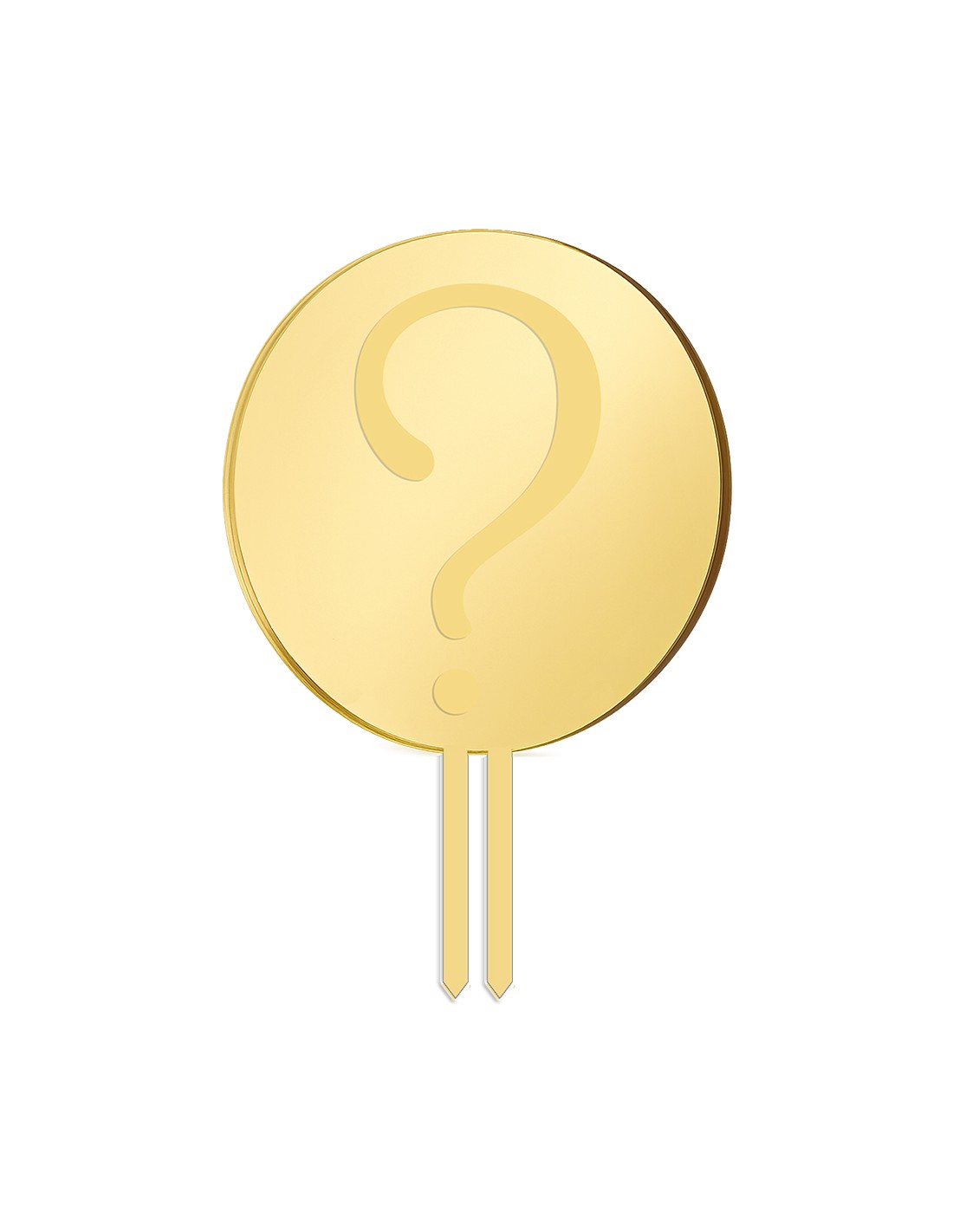 Taarttopper Eigen Foto Gravure: Rond - 10 cm